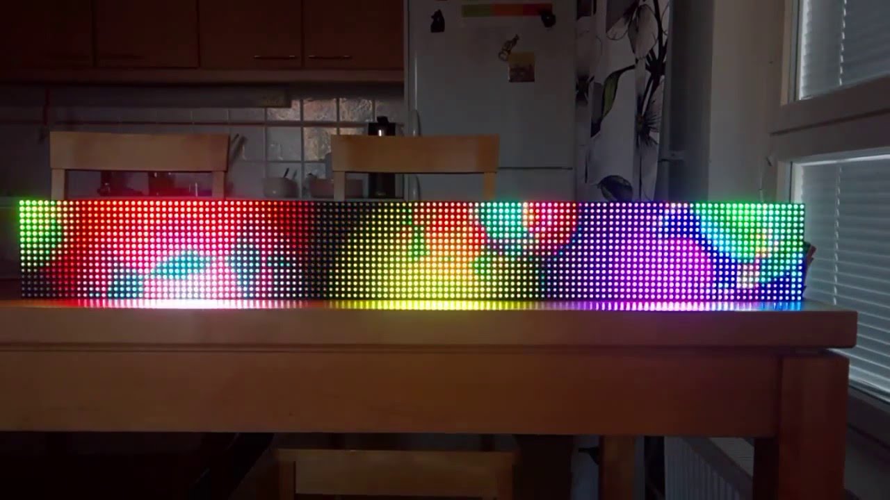 Some RGB matrix stuff - YouTube