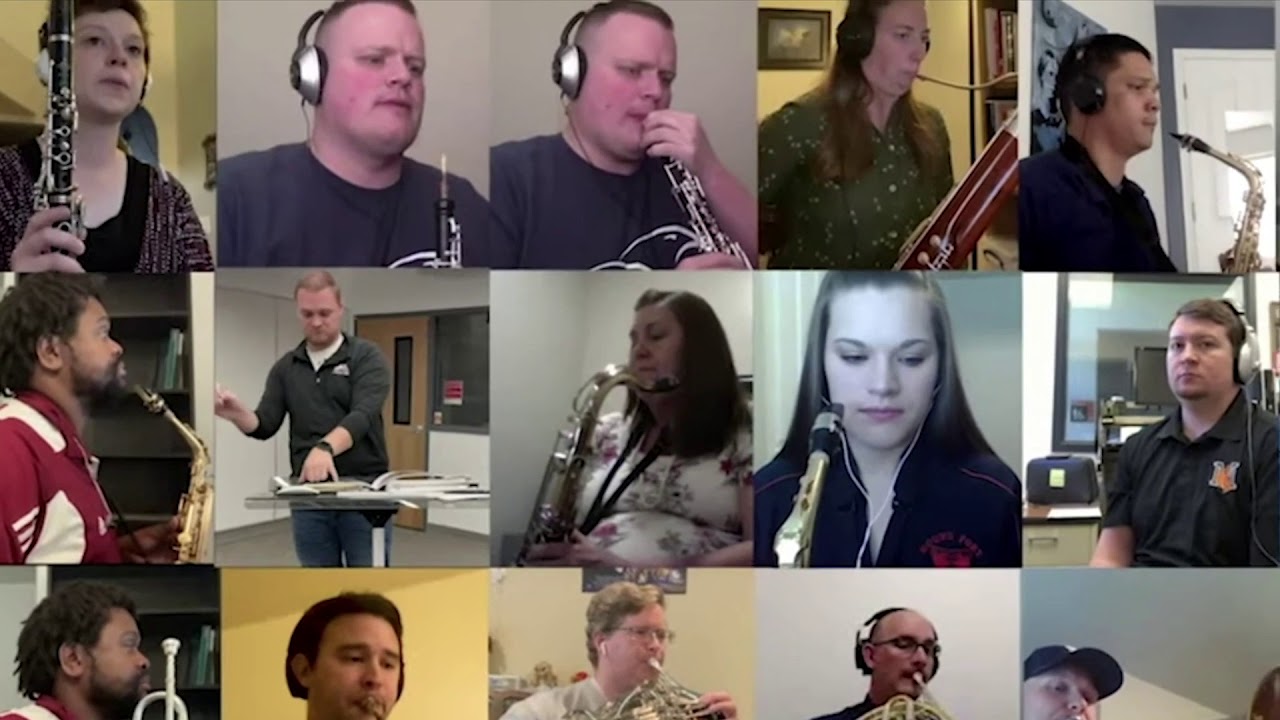 Utah Band Directors Honor Students with Virtual Performance - YouTube