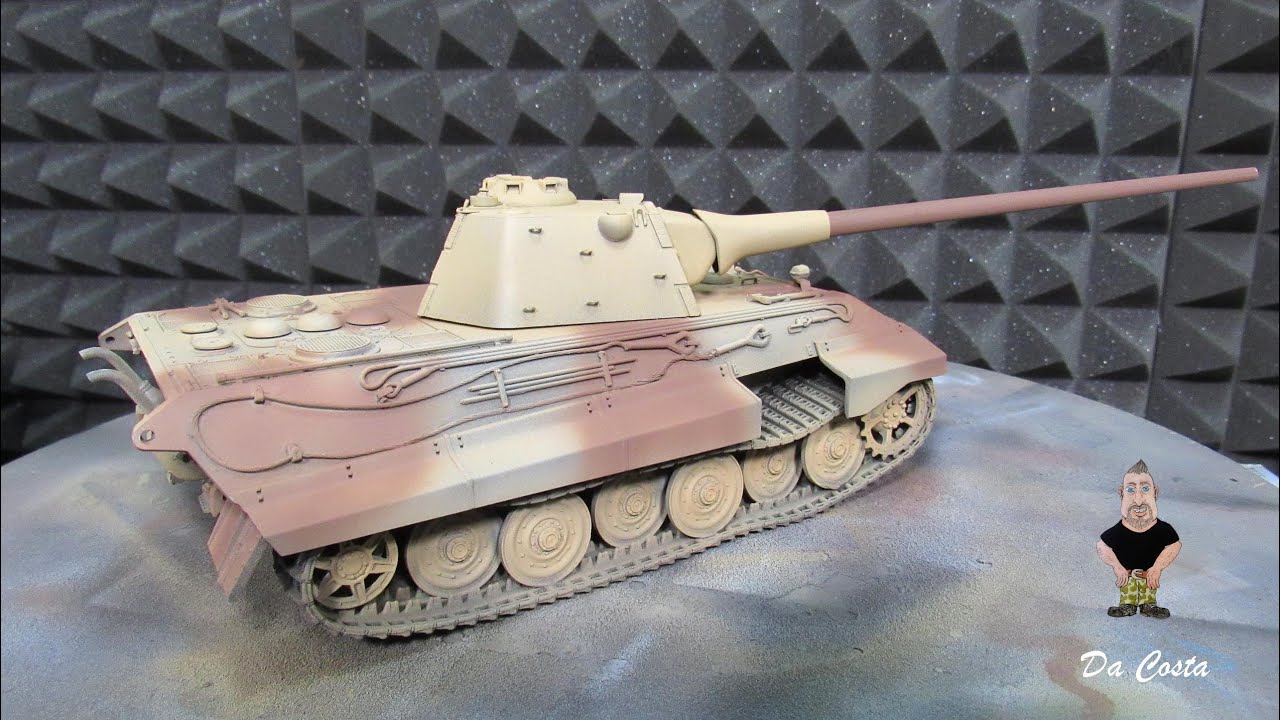 Trumpeter E-50 Standardpanzer 1:35 - Paint Work - YouTube