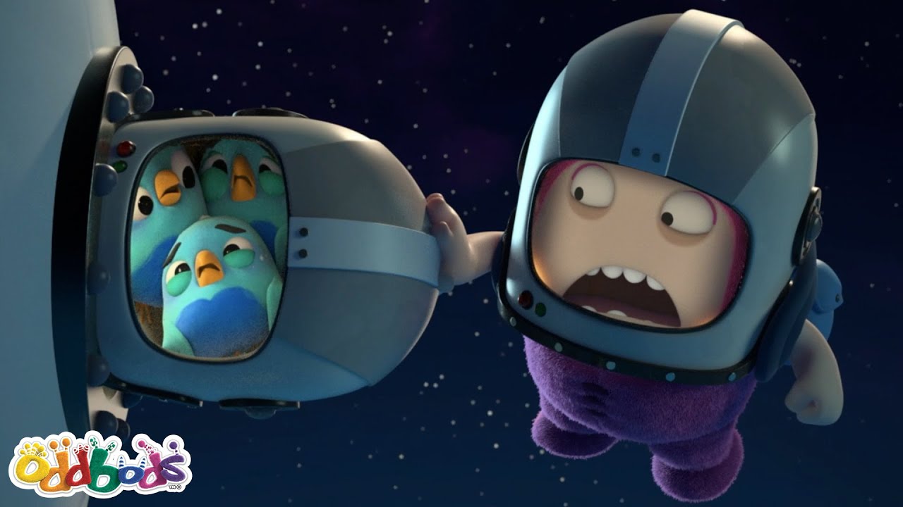 Birds Blast Off! 🚀 | Oddbods TV Full Episodes | Funny Cartoons For Kids ...
