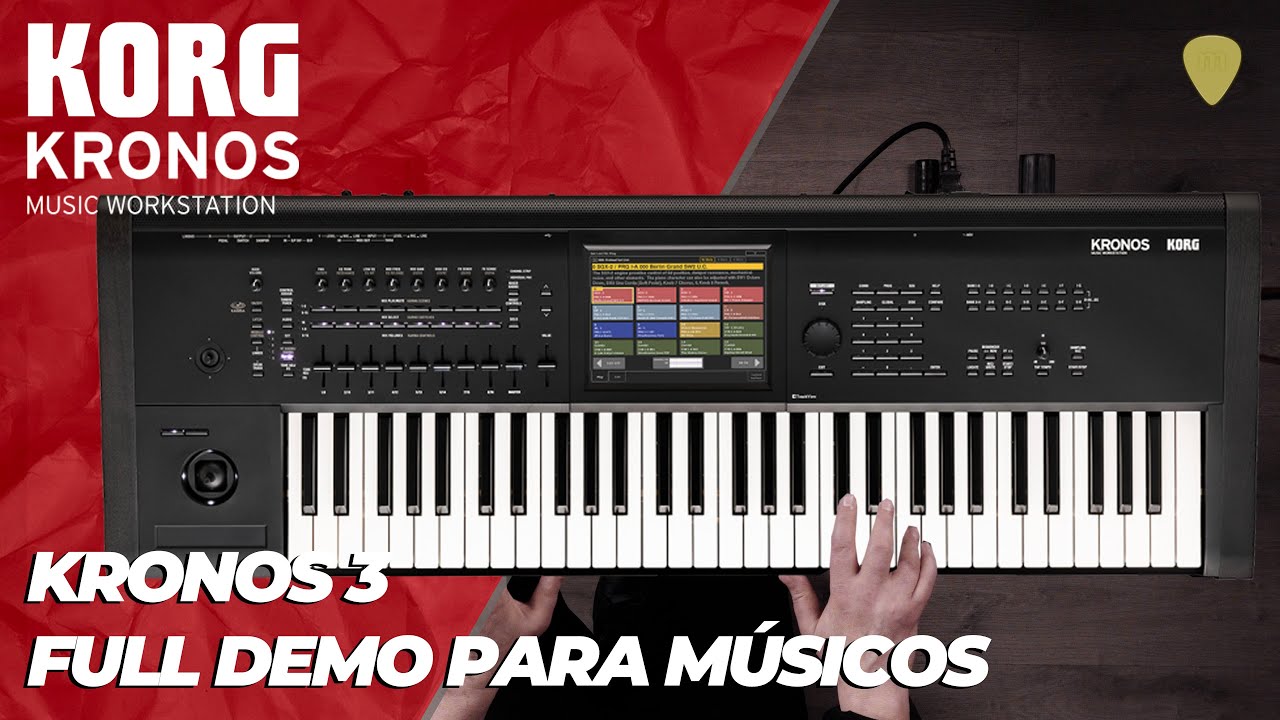 𝗞𝗢𝗥𝗚┃KRONOS 3┃⚡️El video más completo⚡️┃DEMO🎹 - YouTube