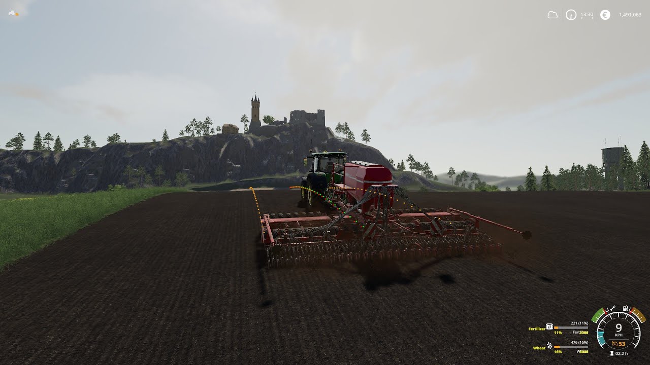 Farming Simulator 2019 - GPS mod - Dansk Reveiw - YouTube