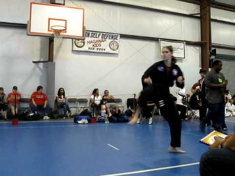 Emily Tarrant-15-16 year old Kata-Sunset Open Tournament-Aug. 2009 ...
