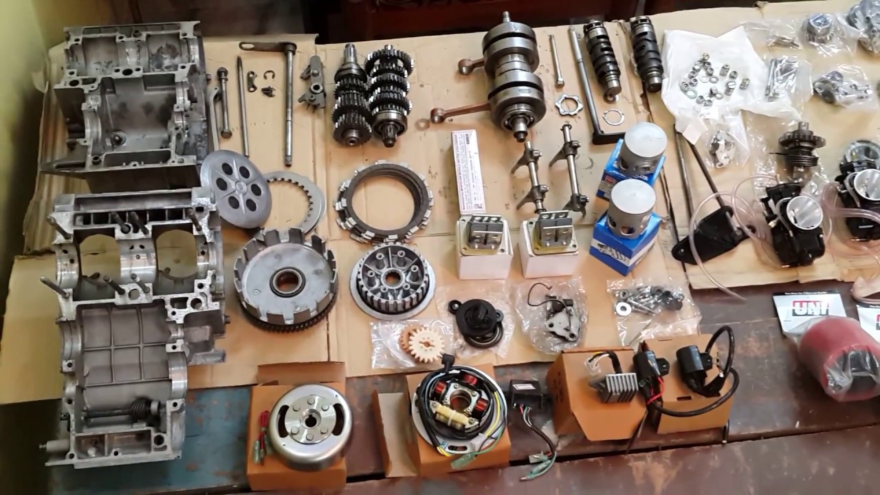 RD 350 parts - YouTube