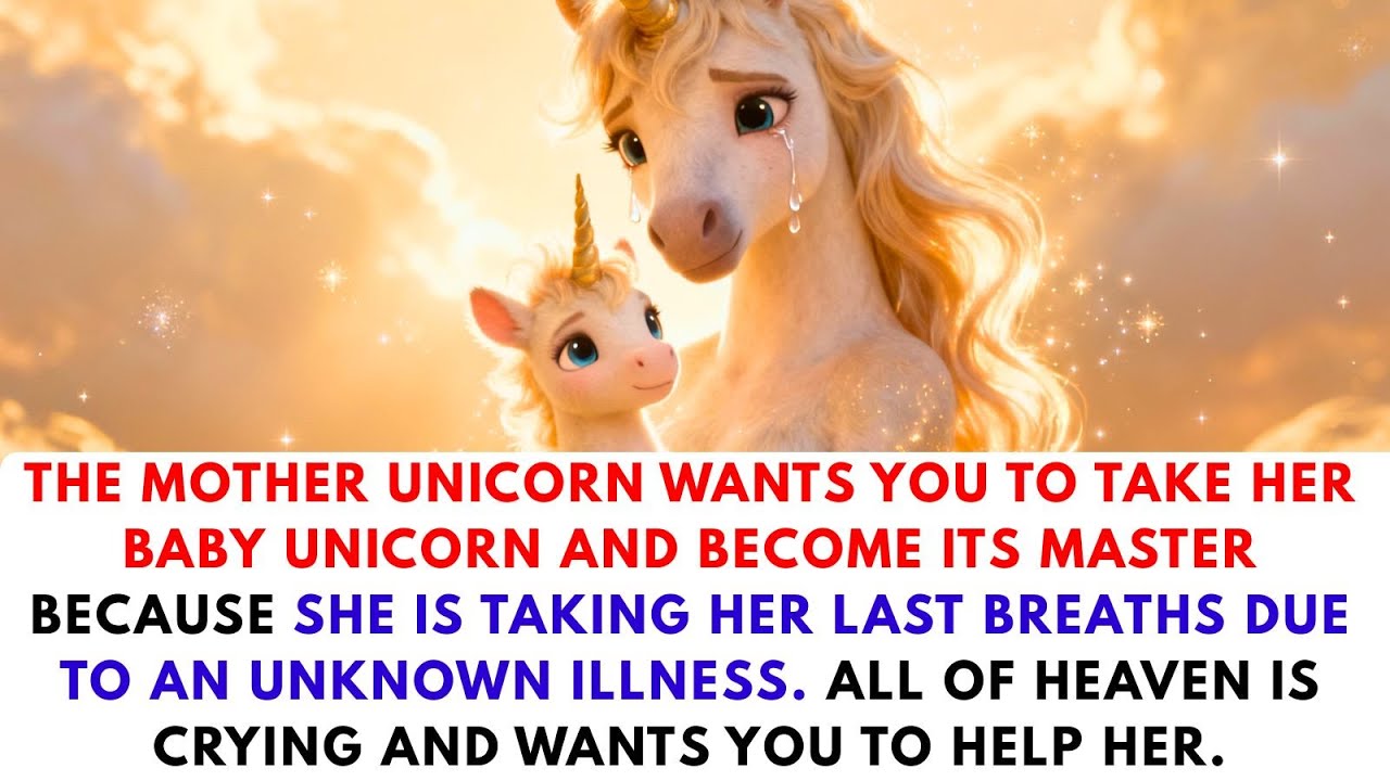 “A mother unicorn asks you to help protect her baby. Heaven is watching ...