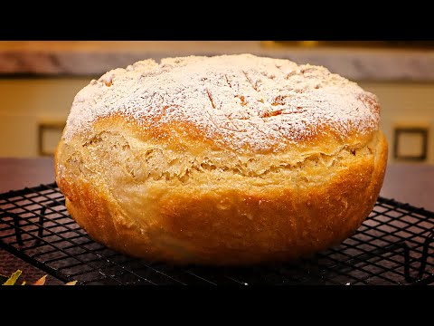 Büyükannemin pişirdiği eski bir Alman ekmeği. Bu tarif 100 yıllık. ekmek pişirmek