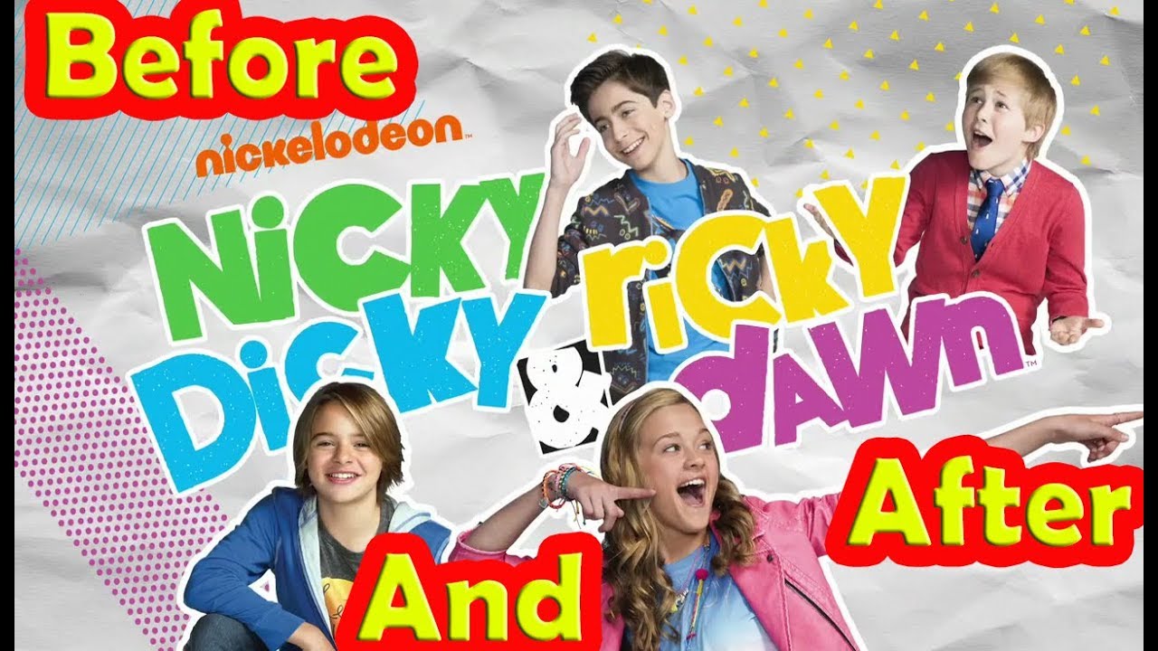 Nicky, Ricky, Dicky & Dawn before and after 2017 - YouTube
