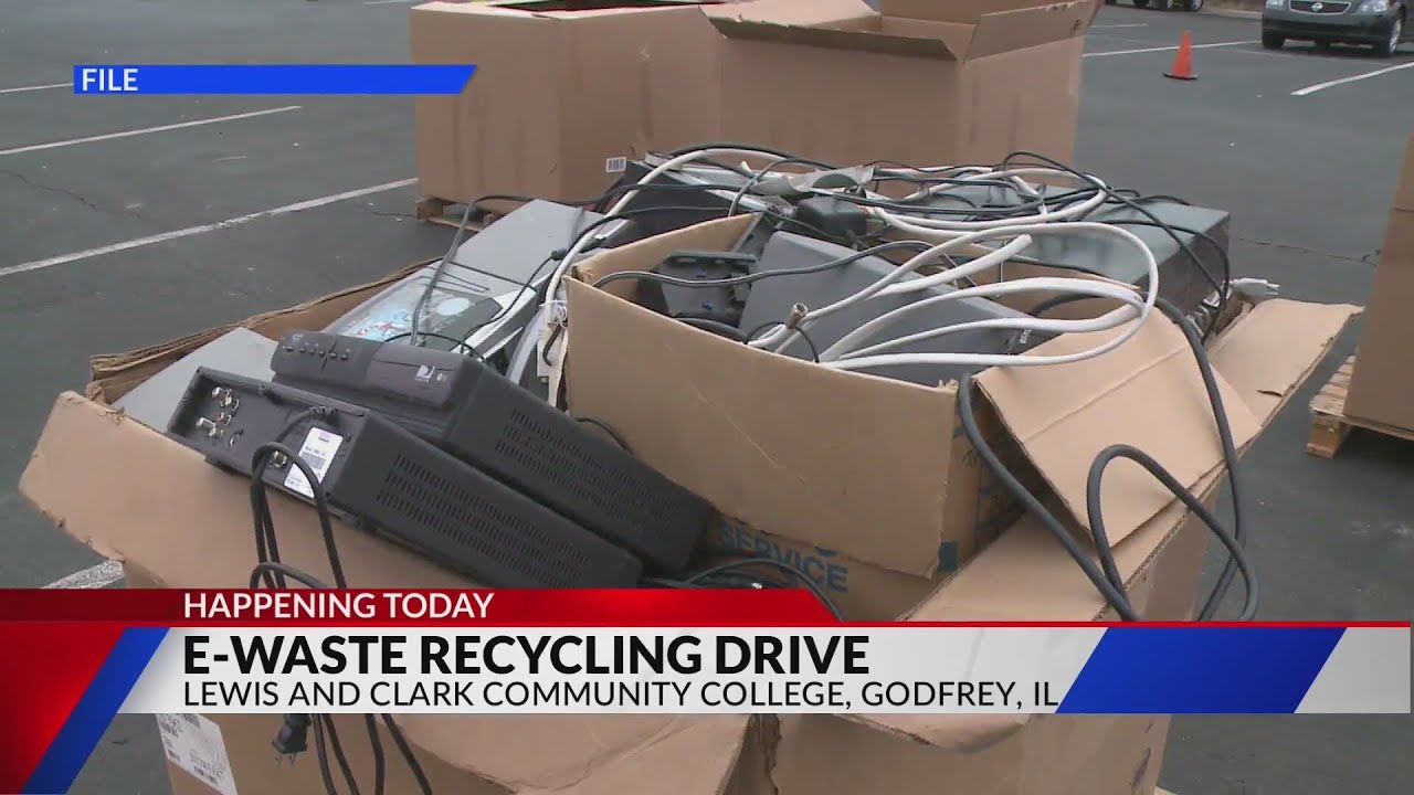 Lewis and Clark Community College hosting e-waste recycling drive today ...