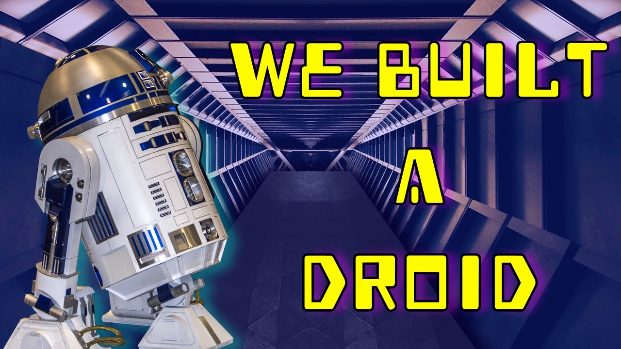 We're Building A Custom Droid At Disney World! - YouTube