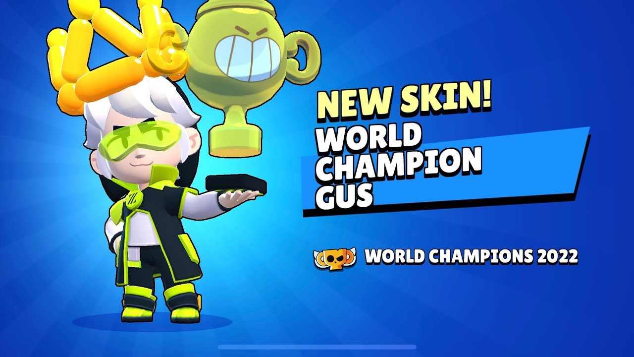 New skin world champion Gus - YouTube