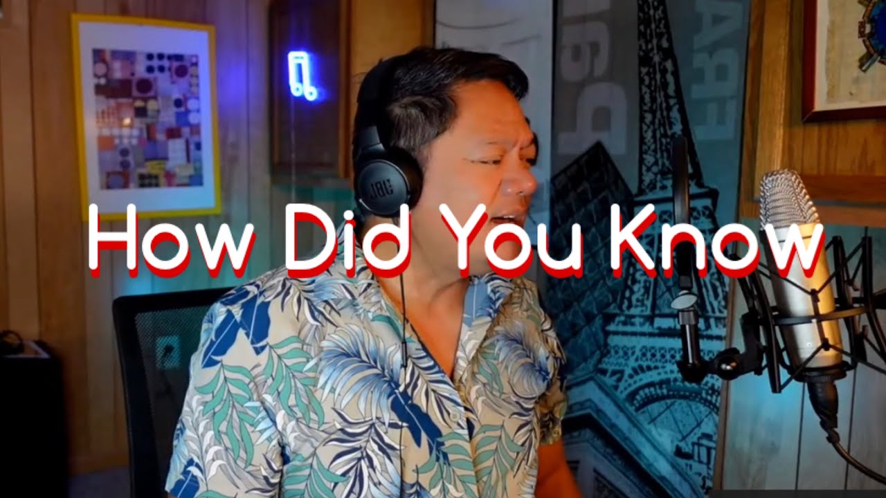 How Did You Know by Gary Valenciano cover by Leo Cagape #keepsinging # ...