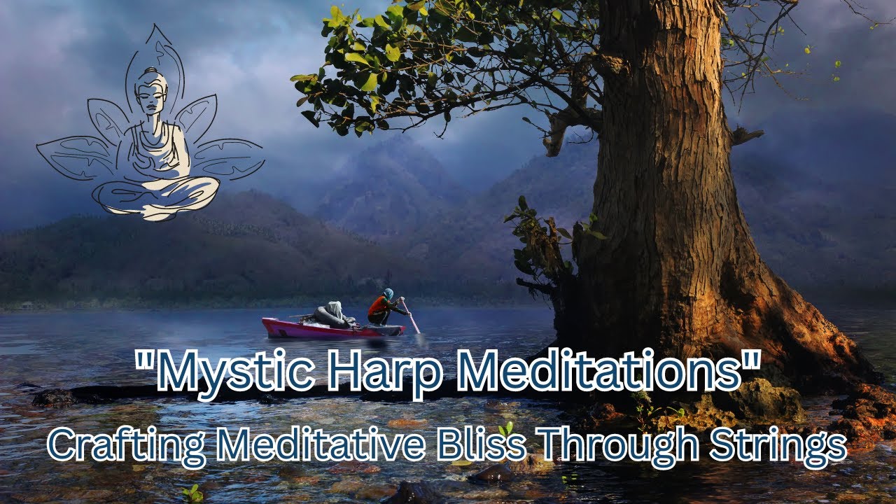 !TRANQUIL MEDITATION MUSIC! Mesmerizing Harp Meditations Weaving ...