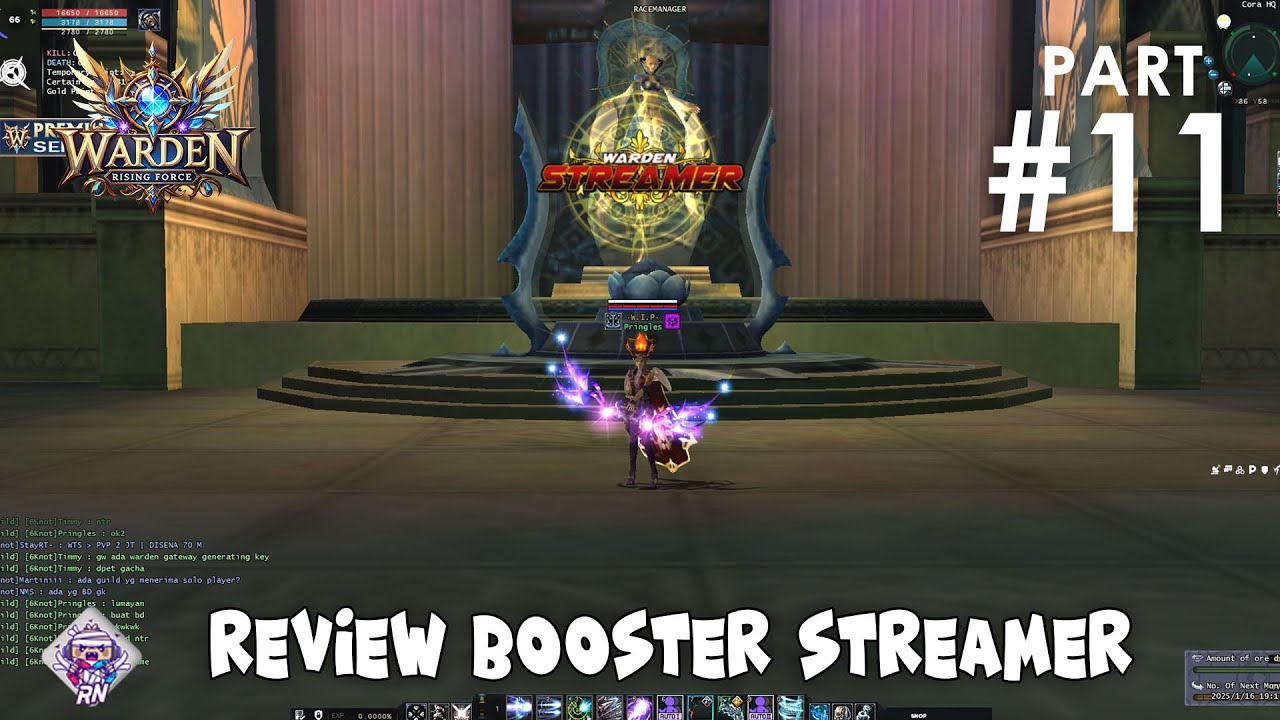 REVIEW BOOSTER STREAMER | CORA - RF WARDEN REBORN - YouTube