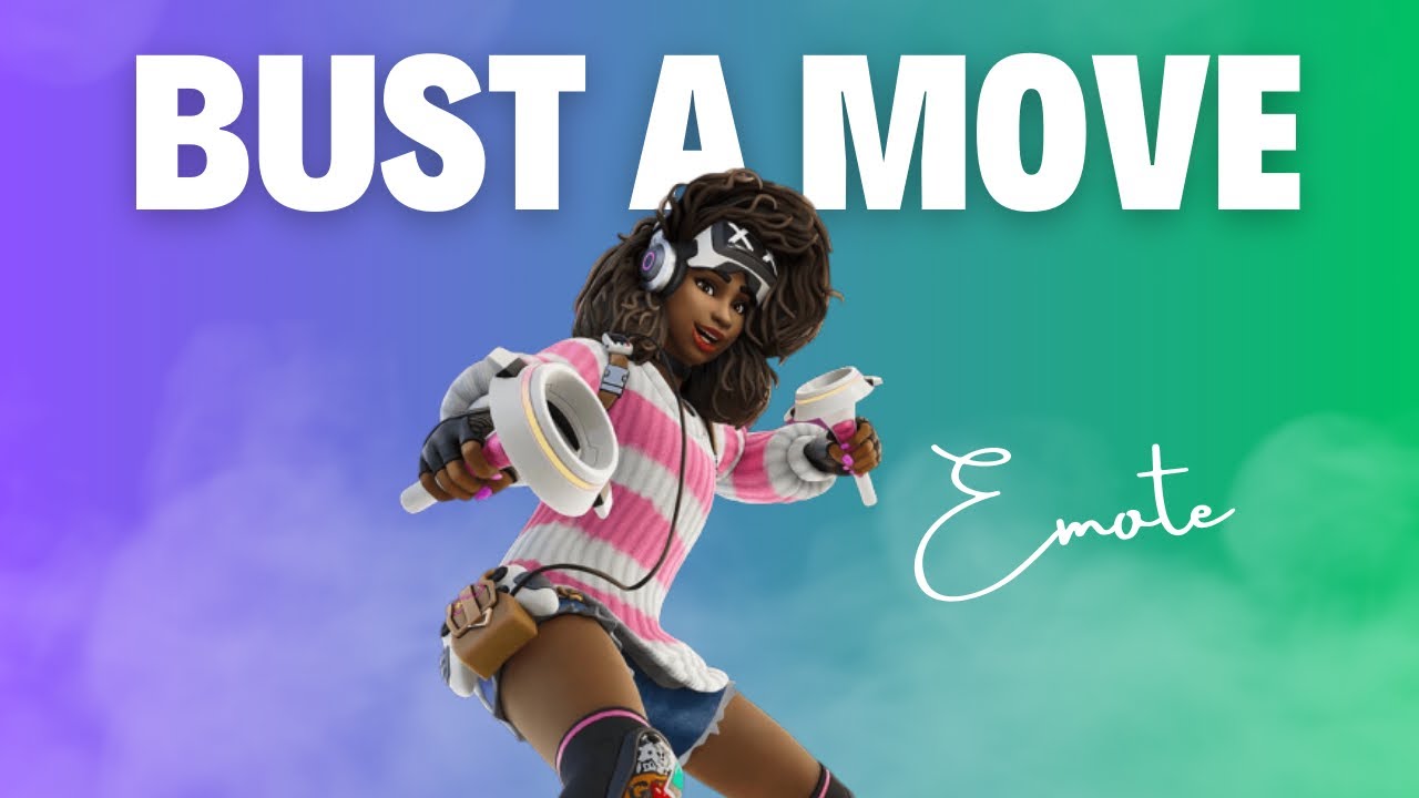 Bust A Move Emote - YouTube