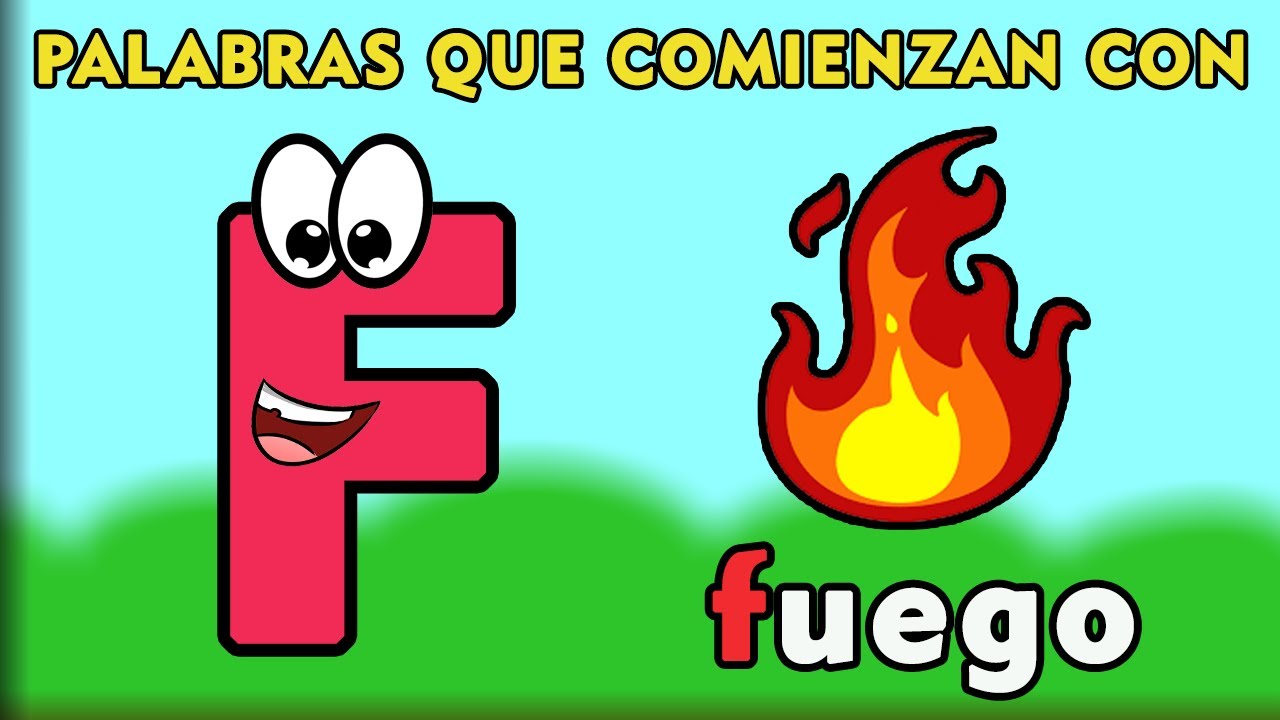 Palabras con F | Words That Start with F - YouTube
