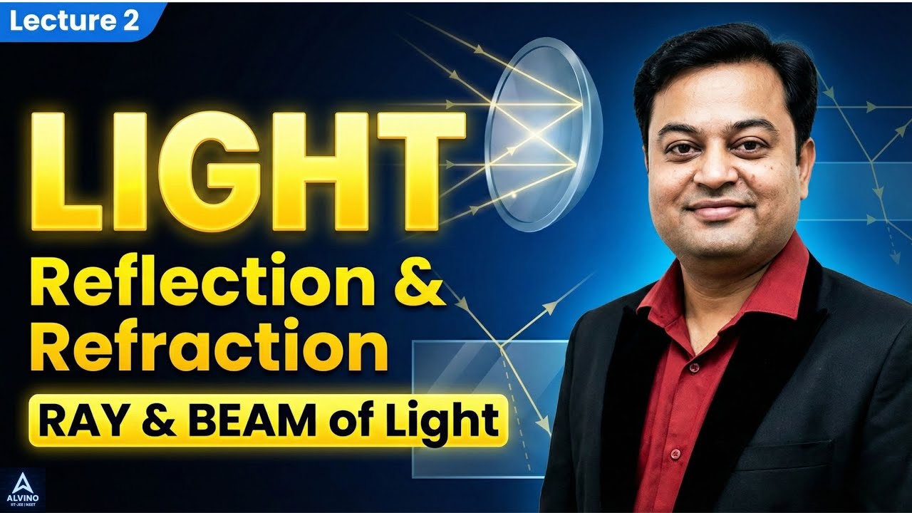 Light – Reflection & Refraction | Class 10 | RAY & BEAM of Light ...