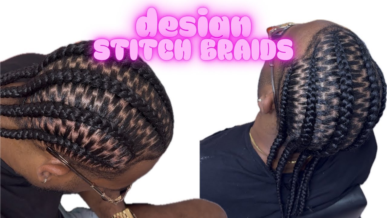 How to design stitch braids - YouTube