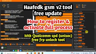 Haafedk Gsm Tool V3 0 0 0 All In One Tools For Repair Unlock Frp Gsm ...