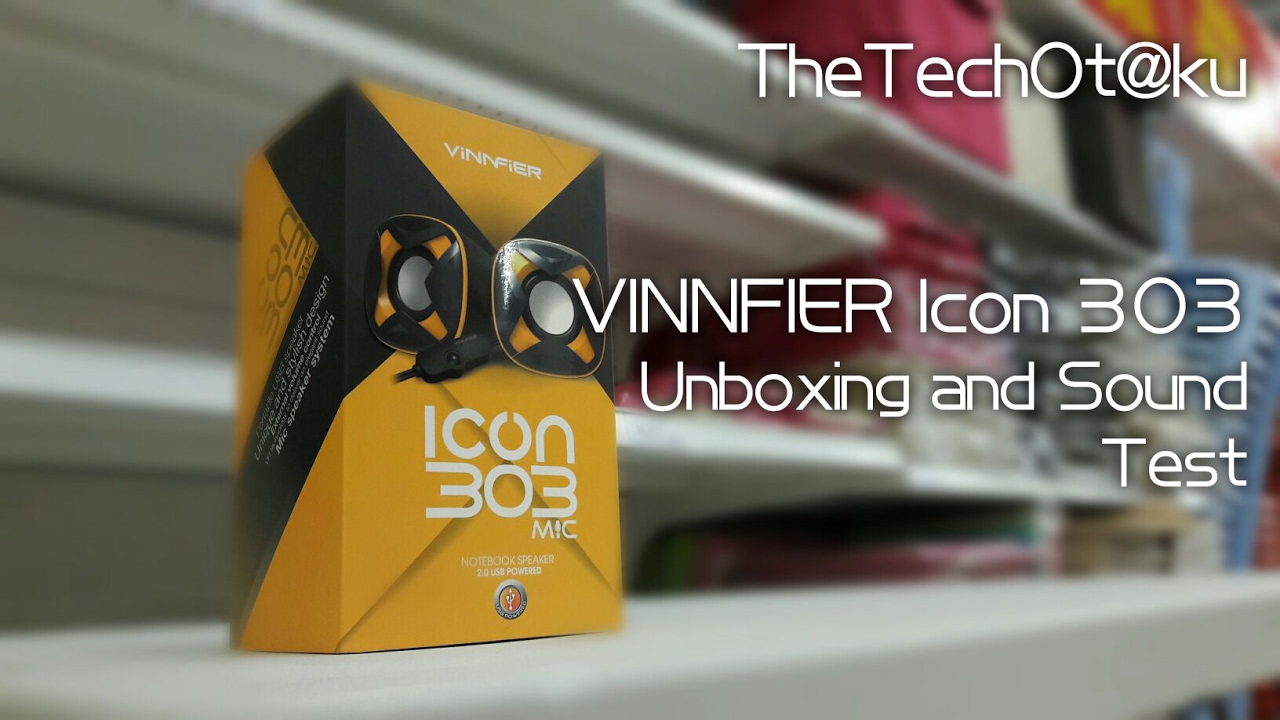 Vinnfier Icon 303 Unboxing and Sound Test - YouTube