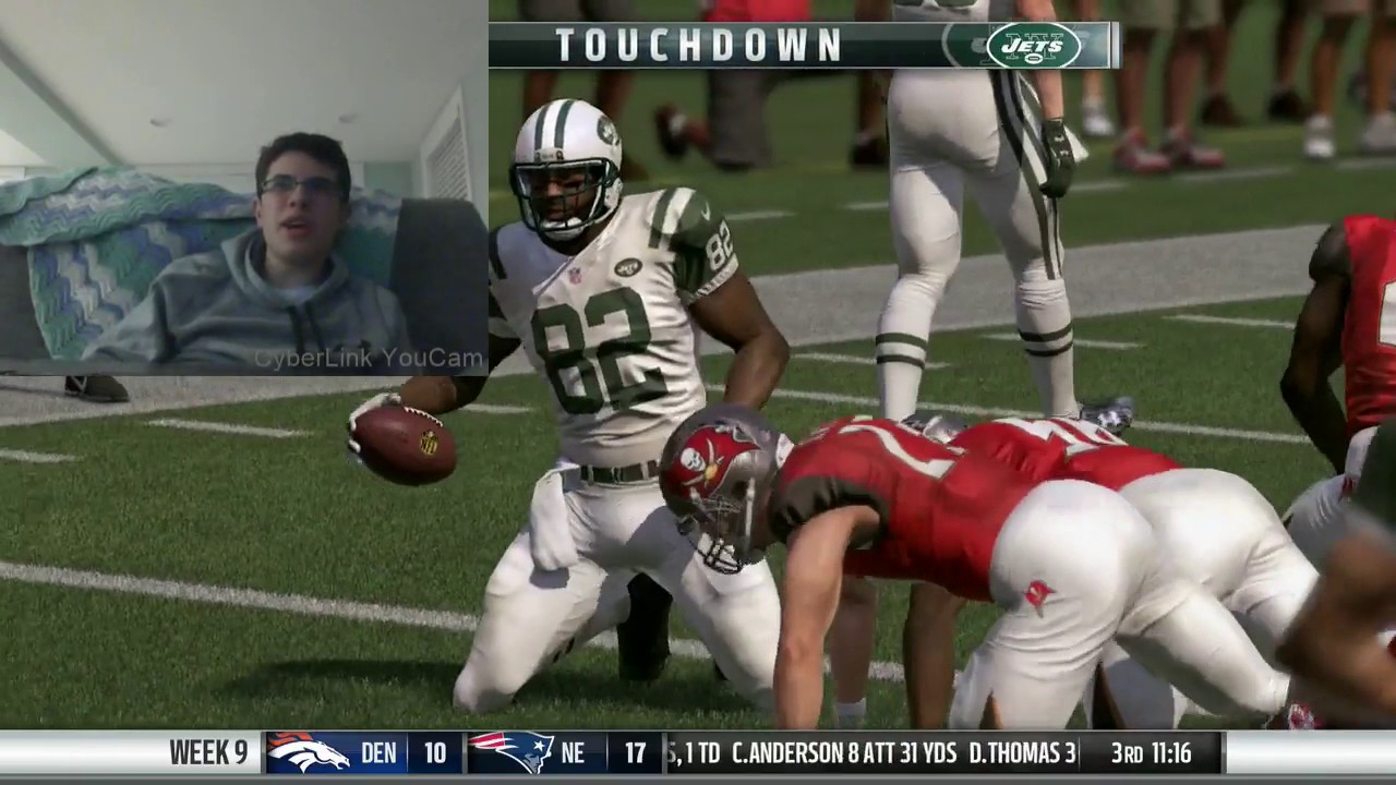 madden 17 jets gameplay relocating to orlando - YouTube