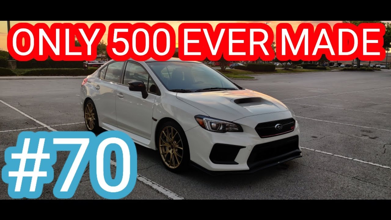 WRX Sti type RA vs Sti comparison (only 500 exist) - YouTube