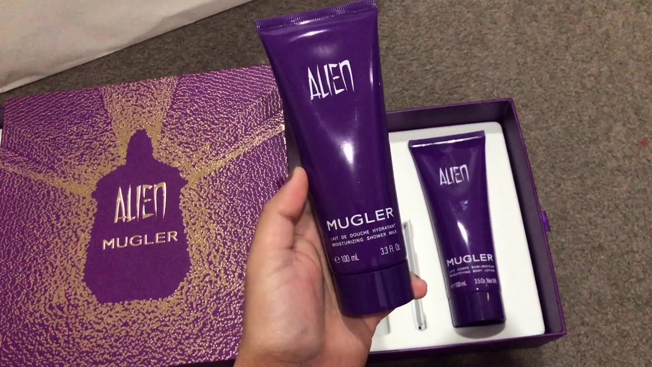 Unboxing Thierry Mugler Alien & Limited Edition Angel Eau Croisière ...
