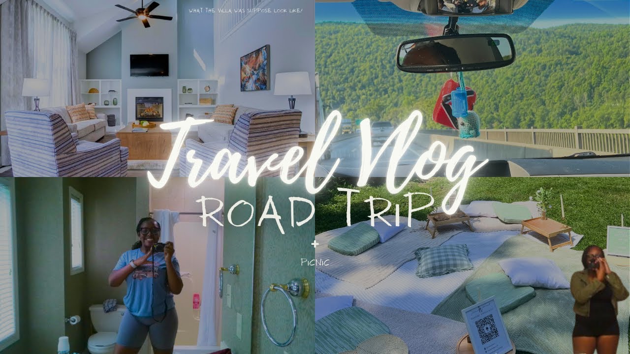 Travel Vlog: Escape Room Fun, Picnic Setup, GRWM, Road Trip & Vacation ...