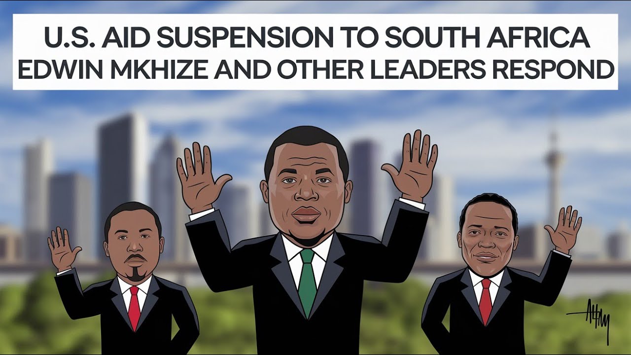 U.S. Cuts Aid to South Africa | Edwin Mkhize and Other Leaders React ...