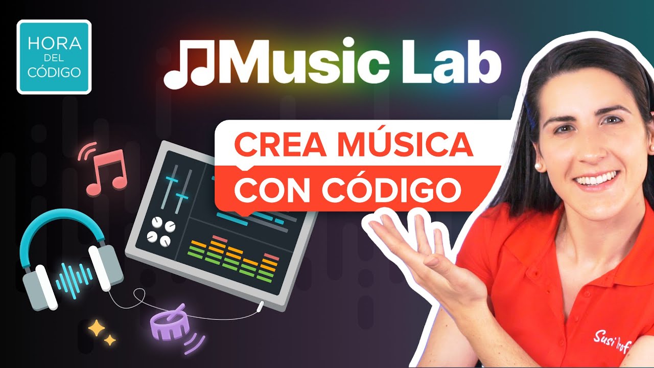 HORA del CÓDIGO: 🎵 Music Lab 🥁 Crea Música con Código #CodeWeek - YouTube