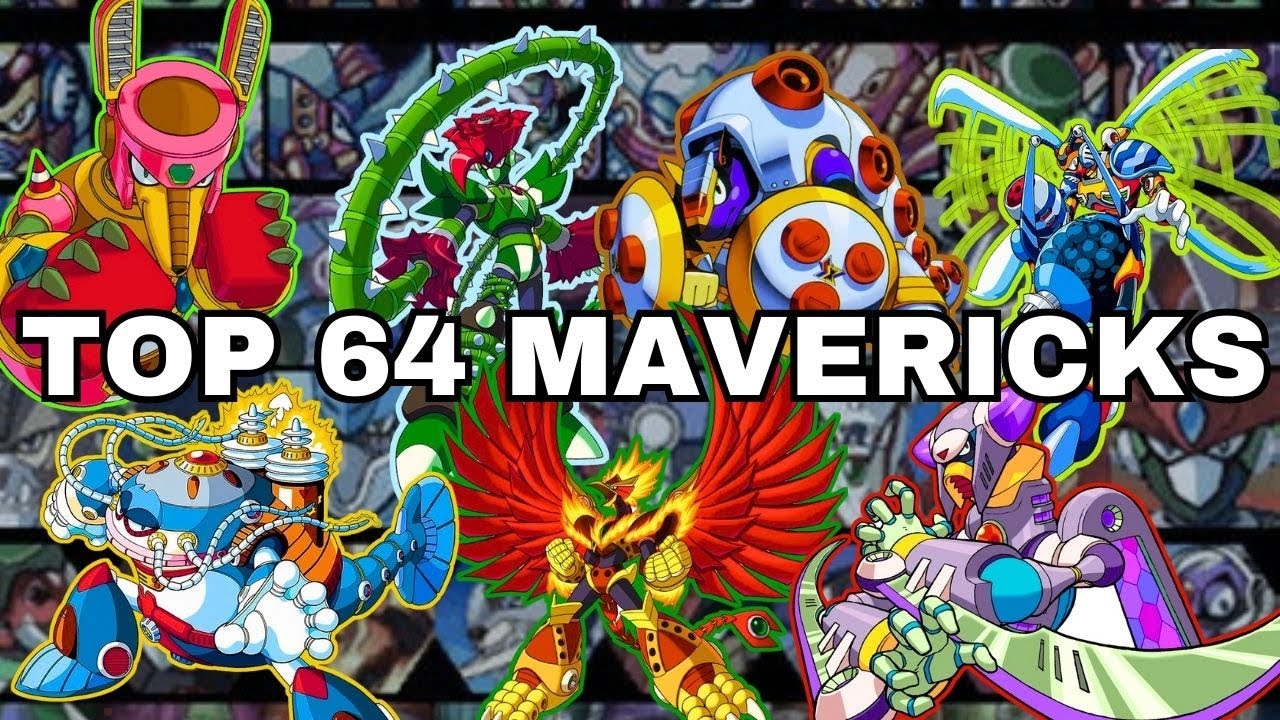 RANKEANDO Los 64 MAVERICKS de Mega Man X - YouTube