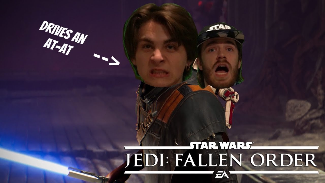 AT-AT! | Jedi Fallen Order Part 13 w/ BustedGiant and Landon - YouTube