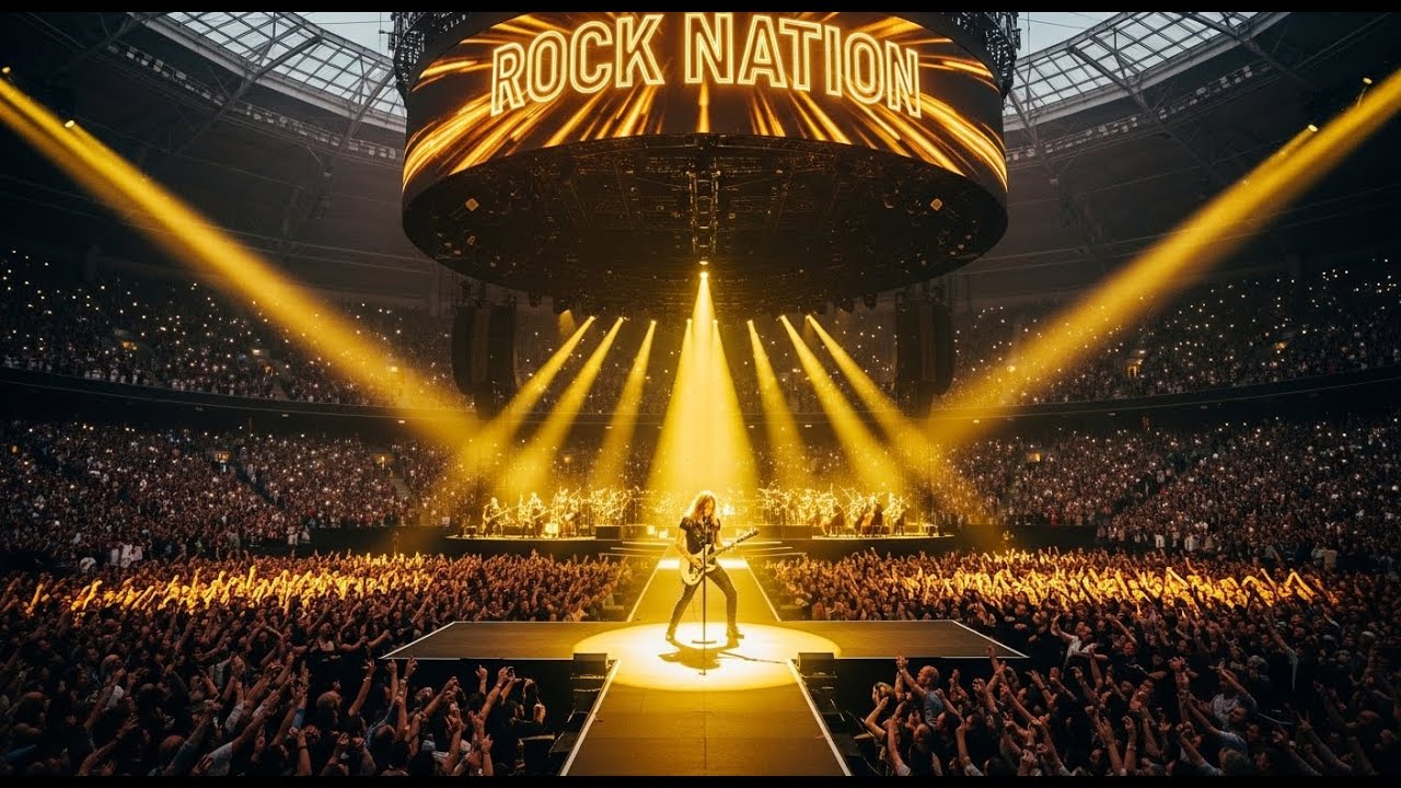 Epic Rock Arena Ultimate Rock Symphony Cinematic Live Show with Guitar ...
