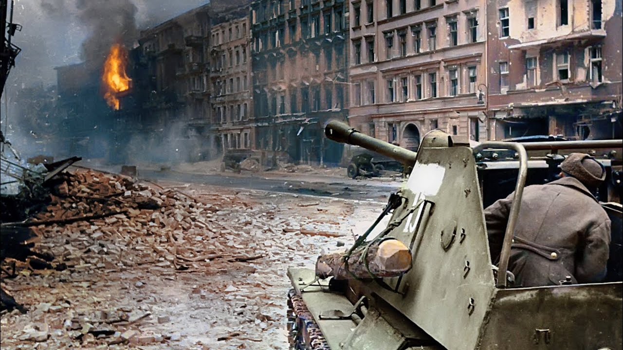 Штурм Берлина - в Цвете (1945) - Assault on Berlin (color film 1945 ...