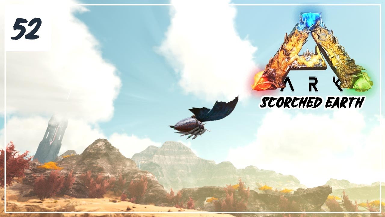 ARK Scorched Earth - Helping Wyntr tame a moth! - E52 - YouTube