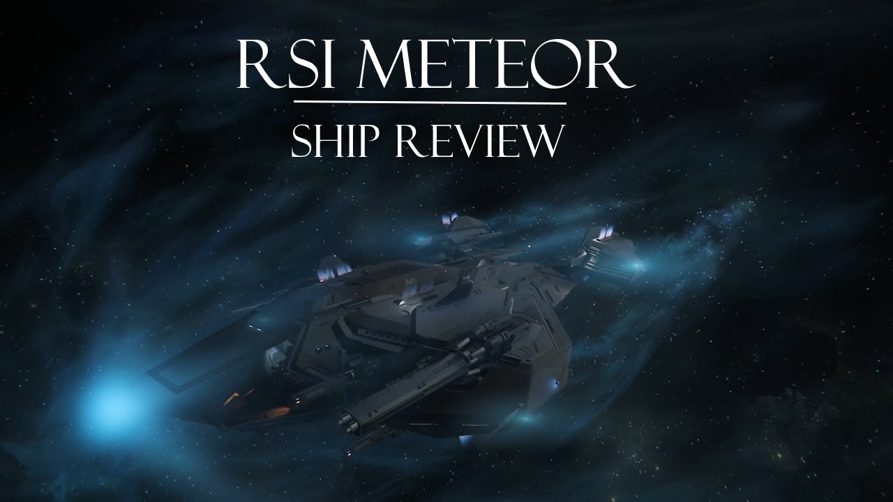 The Glass Doll with a Punch - RSI Meteor | Star Citizen - YouTube