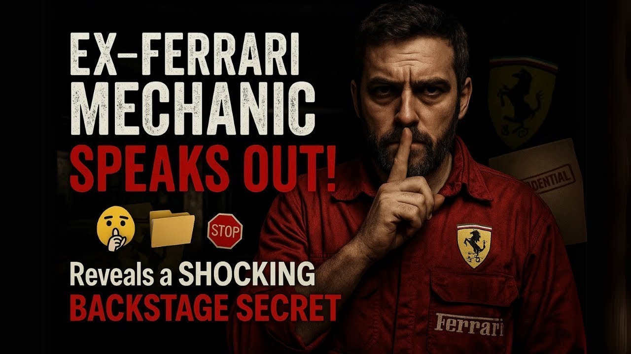 FERRARI EX-MECHANIC REVEALS EXPLOSIVE SECRETS from the GARAGE in NEW ...