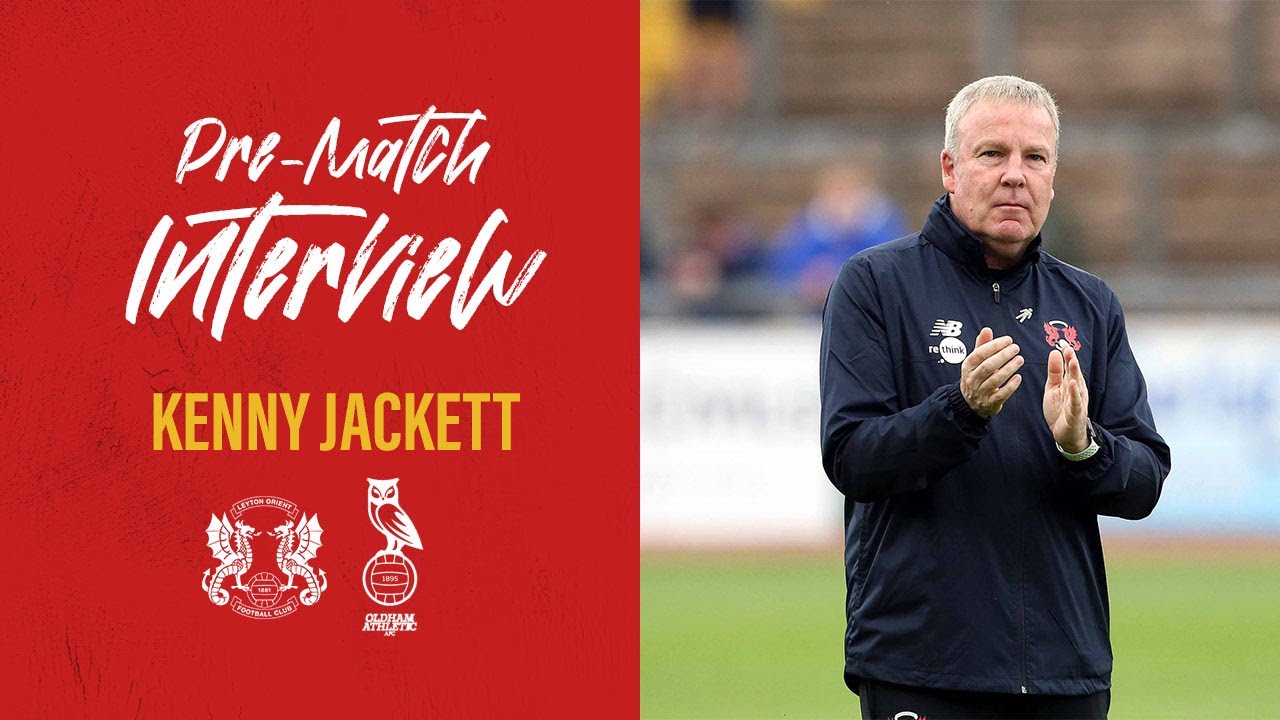 Interview: Kenny Jackett previews Oldham Athletic fixture - YouTube