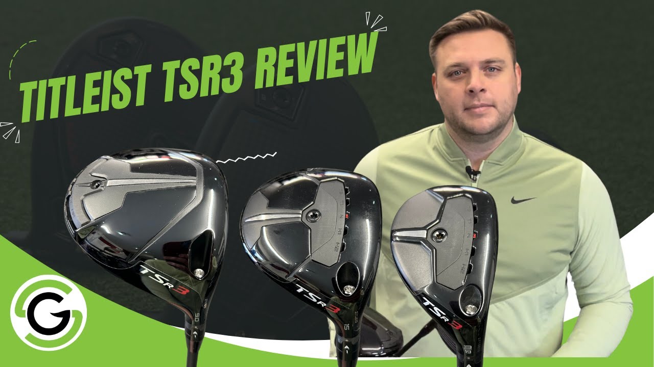 Titleist TSR3 Driver, 3 Woods, Hybrid Review - YouTube