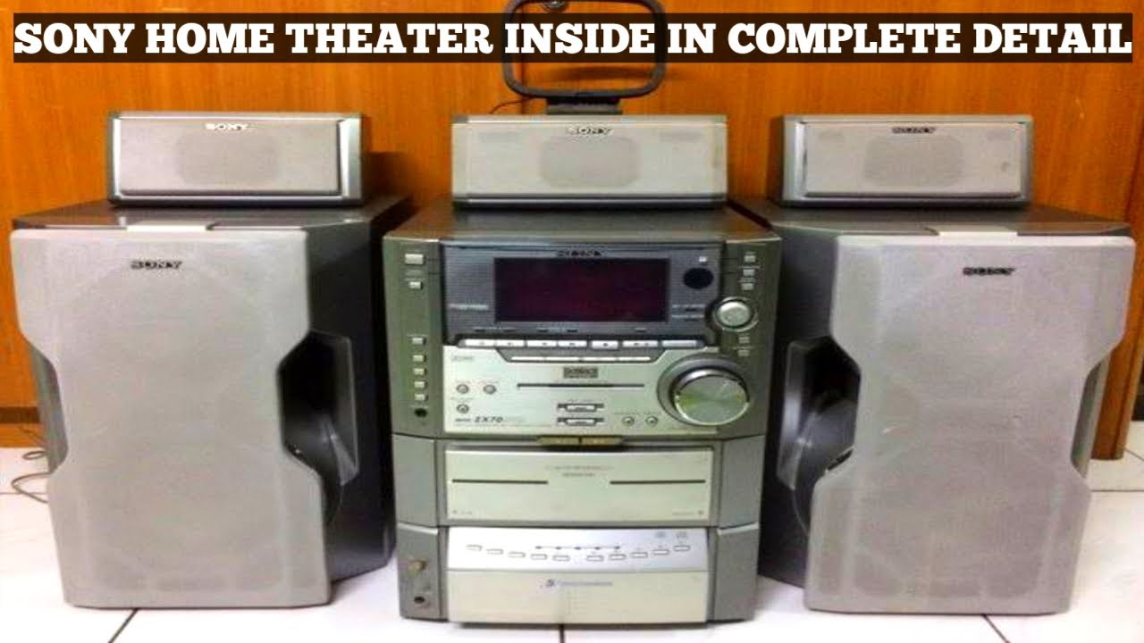 Sony Deck Inside | Sony Amplifier | Sony Home theater - YouTube