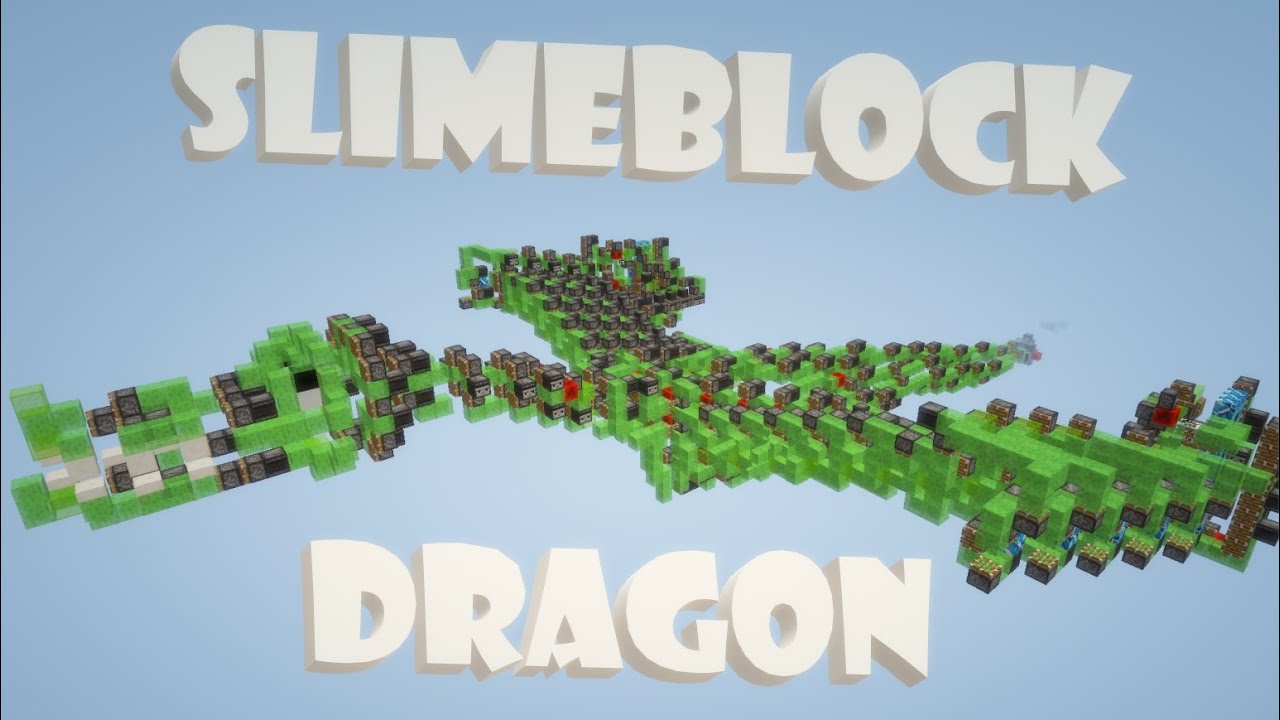 How I made a Working Dragon in Minecraft - YouTube