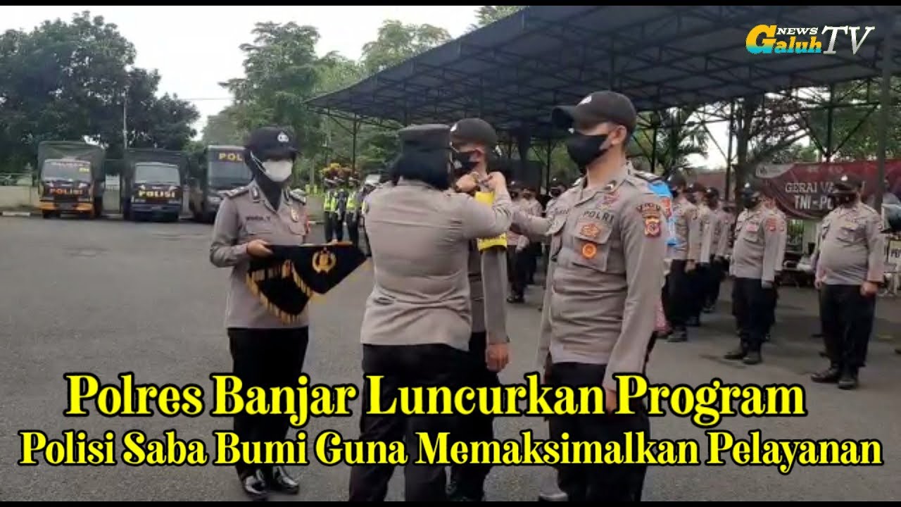 Polres Banjar Luncurkan Program Polisi Saba Bumi - YouTube