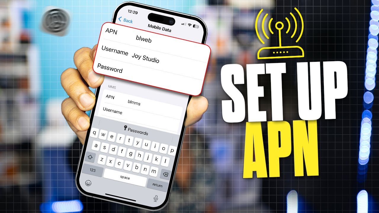 How to Set Up APN on iPhone | Configure Mobile Data Settings - YouTube