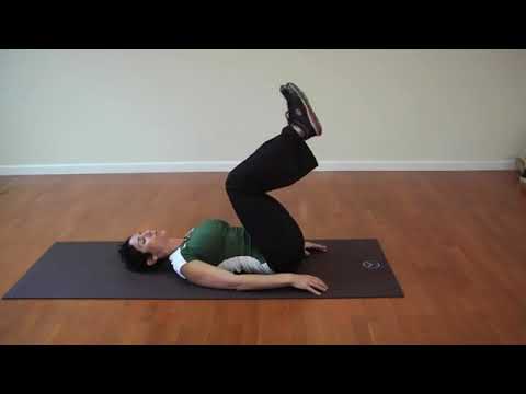 Double Leg Reverse Crunches - YouTube