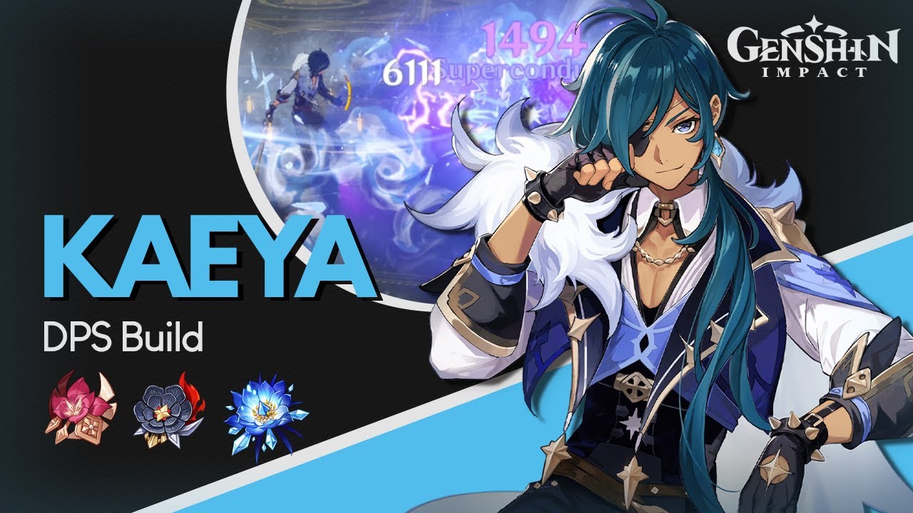 Kaeya DPS é bom? Guia/Build - Genshin Impact - YouTube