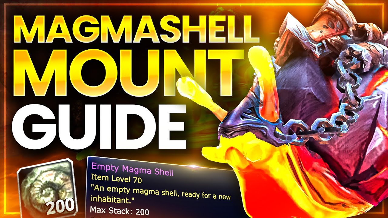 EASY Magmashell Mount Guide | World of Warcraft Dragonflight Mount ...