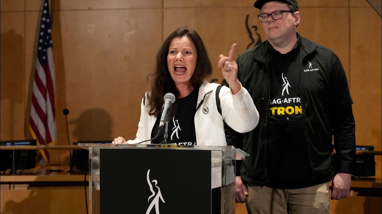 FULL SPEECH: SAG-AFTRA President Fran Drescher speaks on union going on ...