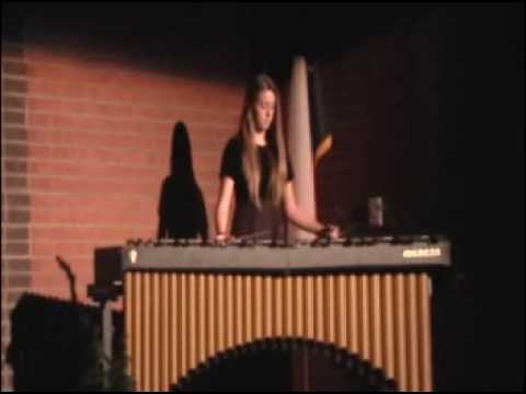 Michi (marimba solo) performed by Courtney Whitehead - YouTube