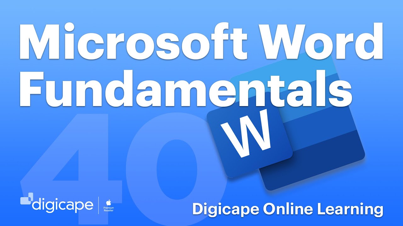 Microsoft Word Fundamentals, August 17, 2020 - YouTube