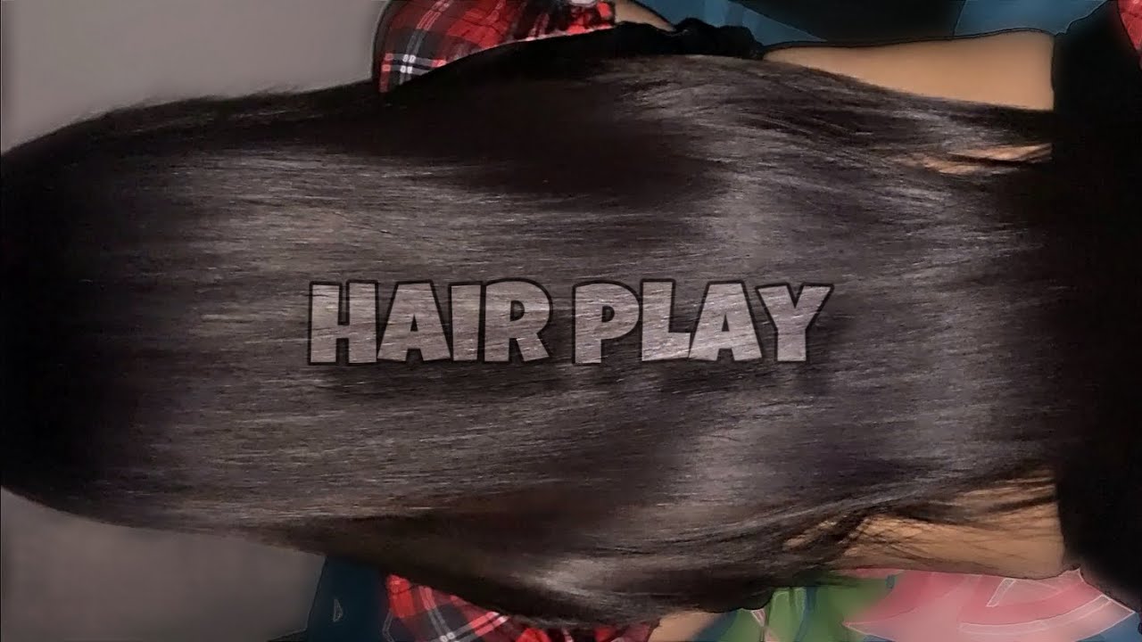 HAIRPLAY : Wanita Rambut Hitam Panjang Cosplay jadi Anime ! 💦 - YouTube