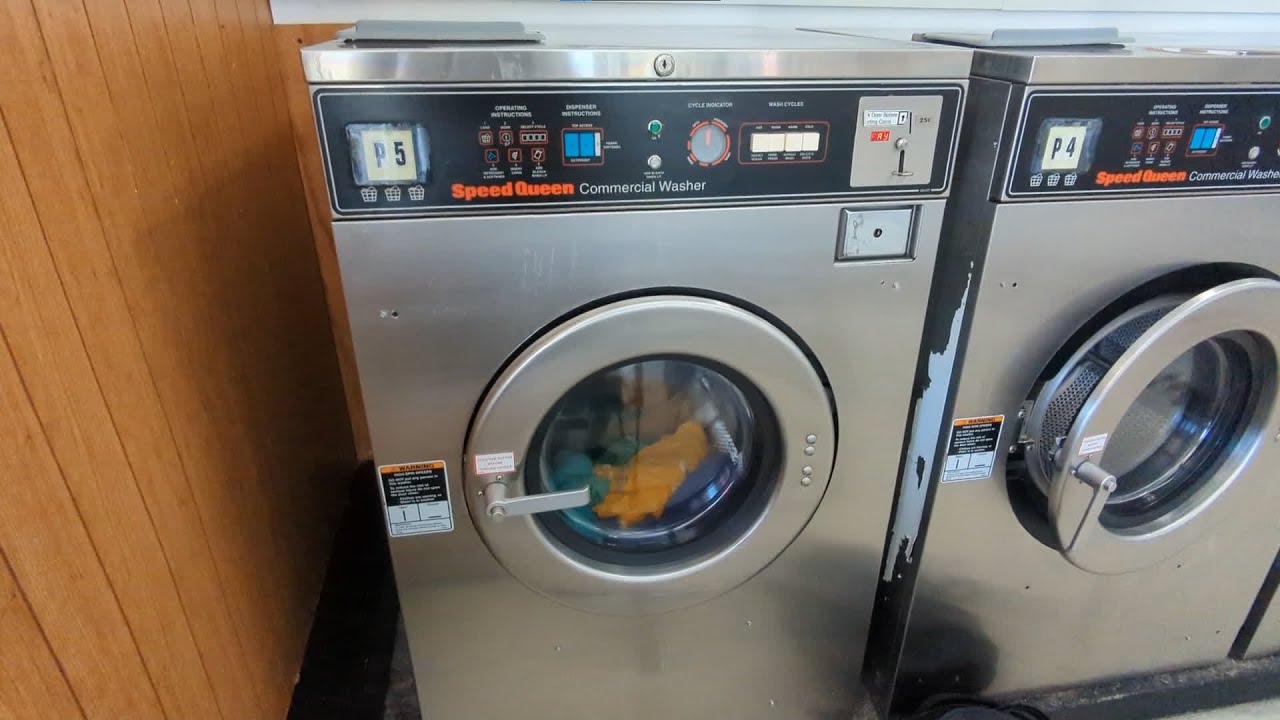 2000 Speed Queen SC27 Washer Extractor // Normal Wash Warm @ Wash And ...